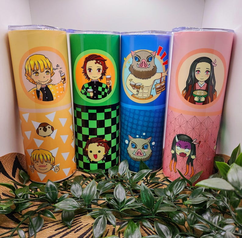 Cute Anime Cup | 20oz Tumbler | Coffee Cup | Travel Mug | Kawaii ...