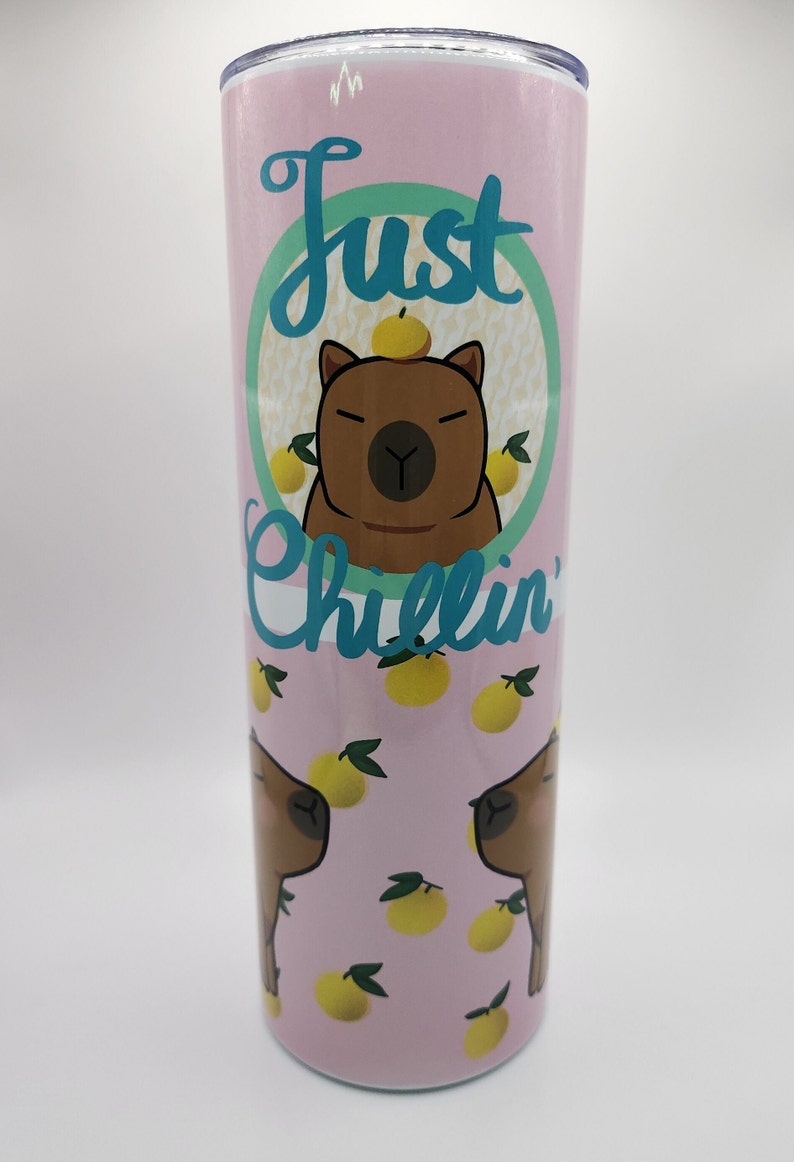 Capybara Cup | 20oz Tumbler | Coffee Cup | Travel Mug | Kawaii ...