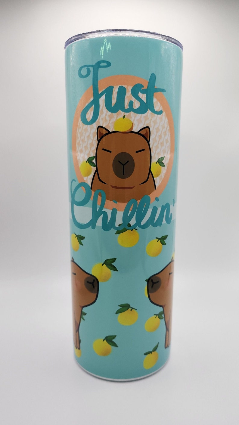 Capybara Cup | 20oz Tumbler | Coffee Cup | Travel Mug | Kawaii ...