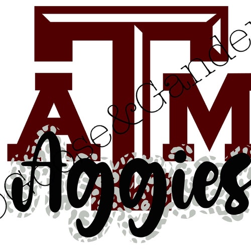 Texas A&M TAMU Sign TAMU Aggies Texas Aggie Car Decal - Etsy