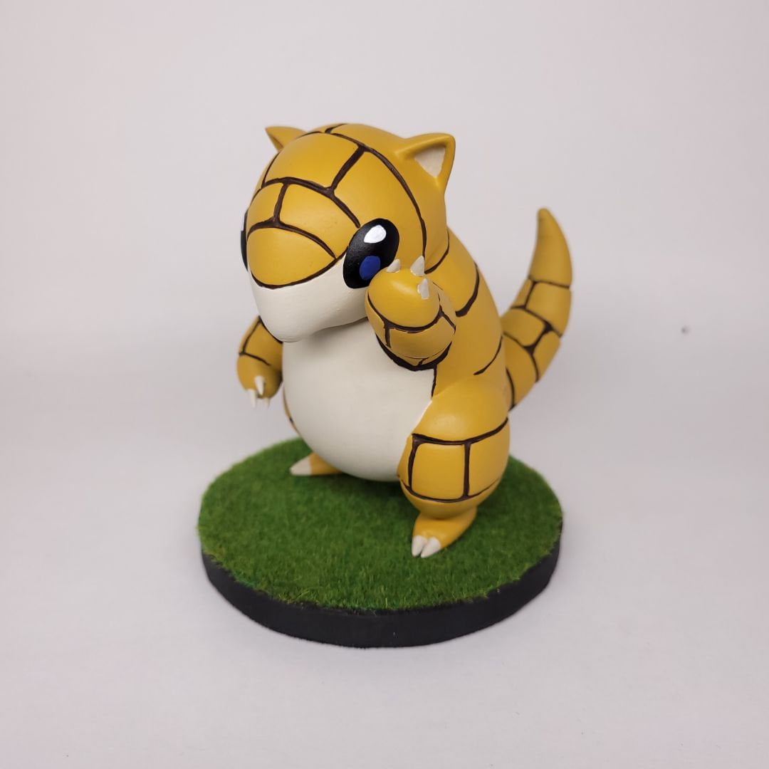 Pokemon Sandshrew Statue - Etsy