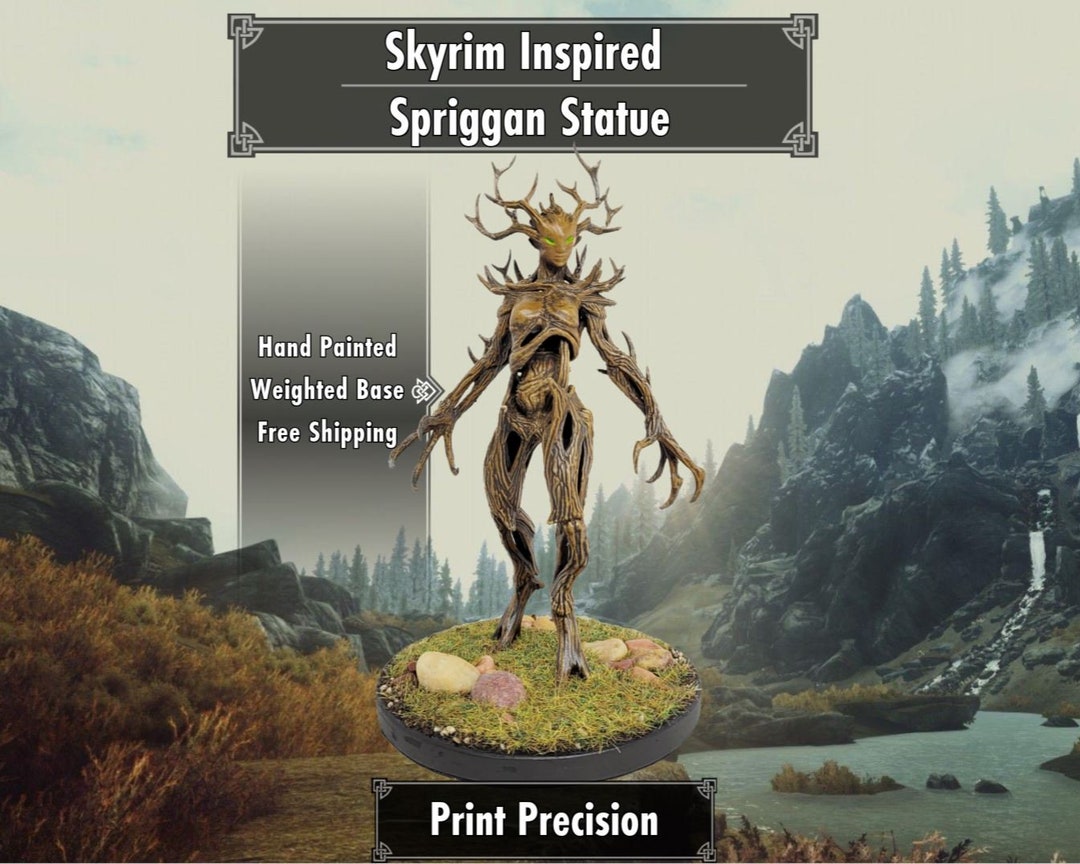 Skyrim Inspired Spriggan Statue - Etsy