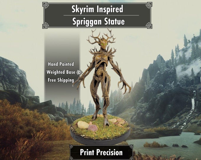 Skyrim Inspired Spriggan Statue - Etsy