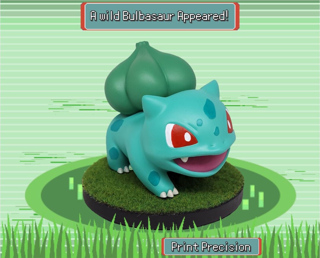 Pokemon Bulbasaur Statue - Etsy