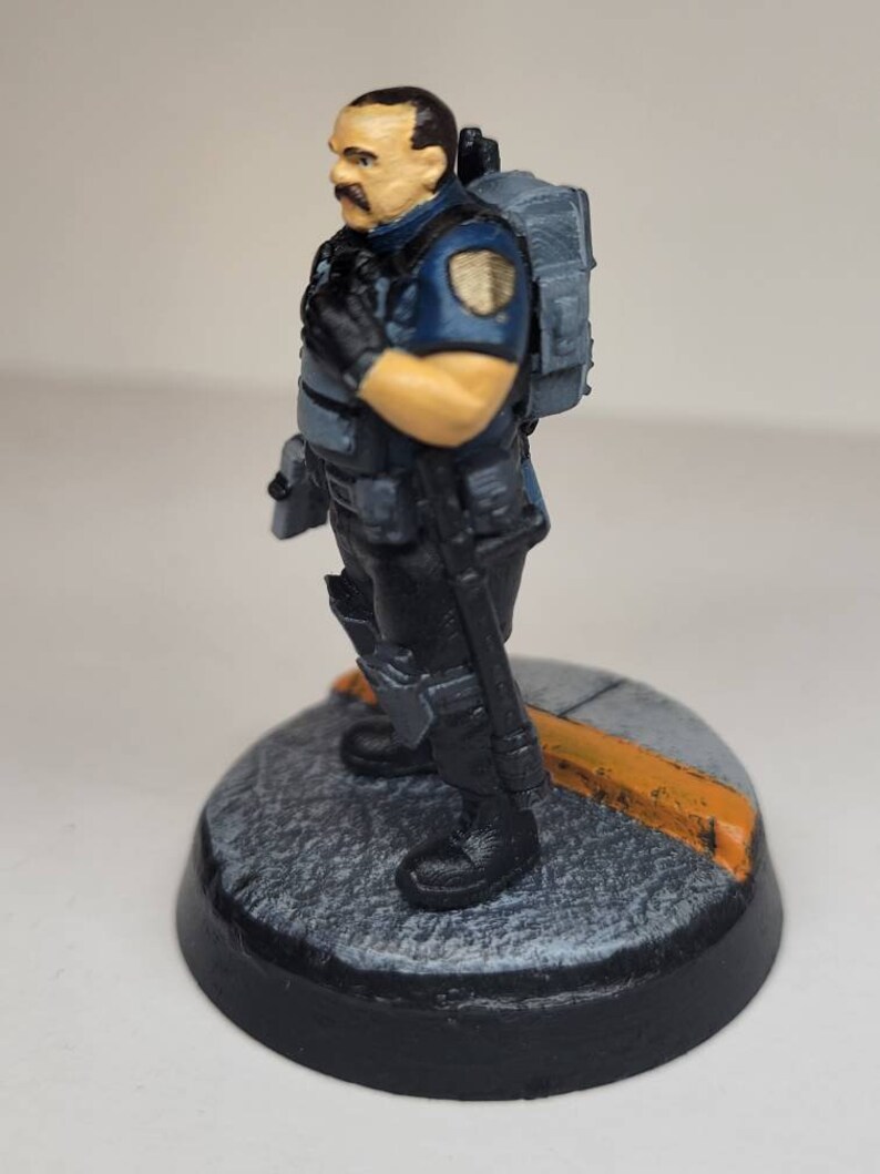 Cyberpunk 2077 Inspired Night City PD Miniatures - Etsy