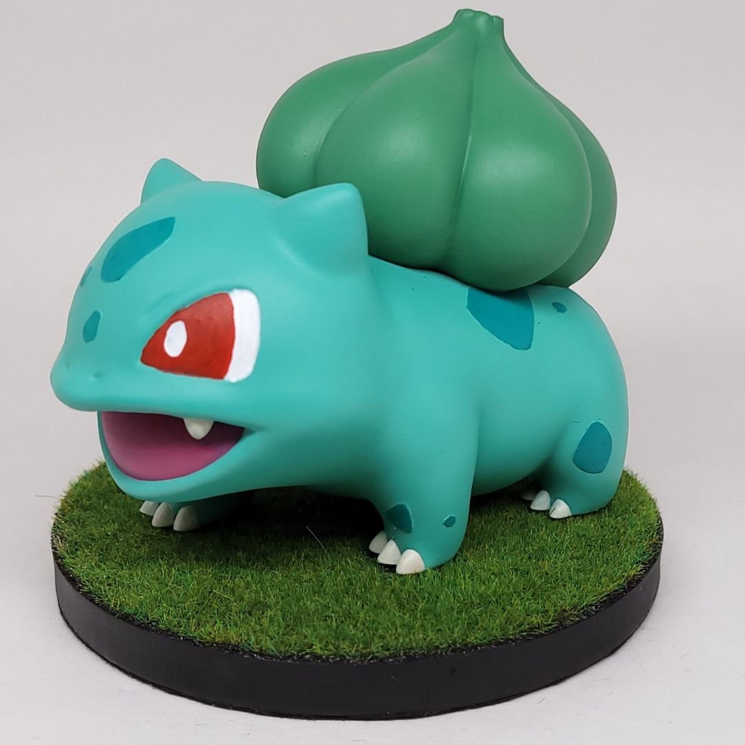 Pokemon Bulbasaur Statue - Etsy