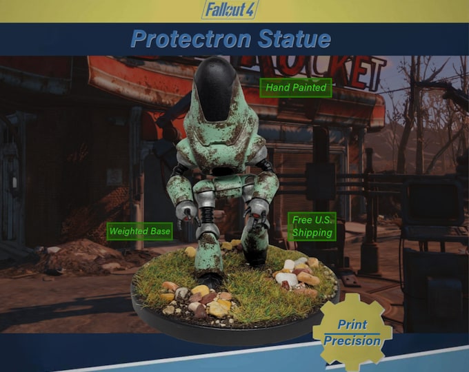 Fallout Inspired Protectron Statue - Etsy