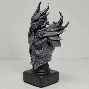 Skyrim Inspired Daedric Armor Bust - Etsy