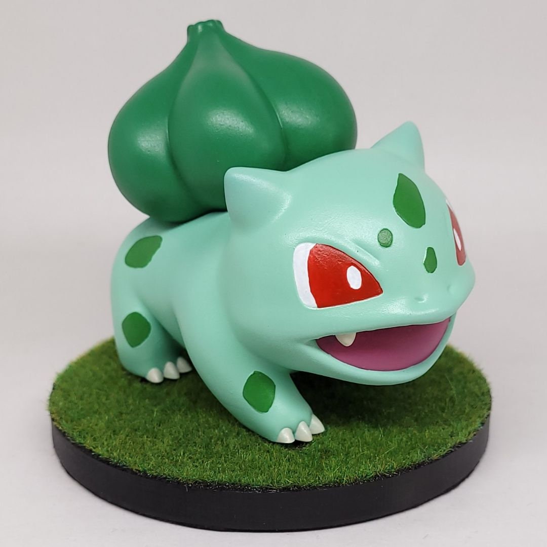 Pokemon Bulbasaur Statue - Etsy
