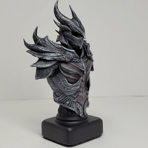 Skyrim Inspired Daedric Armor Bust - Etsy