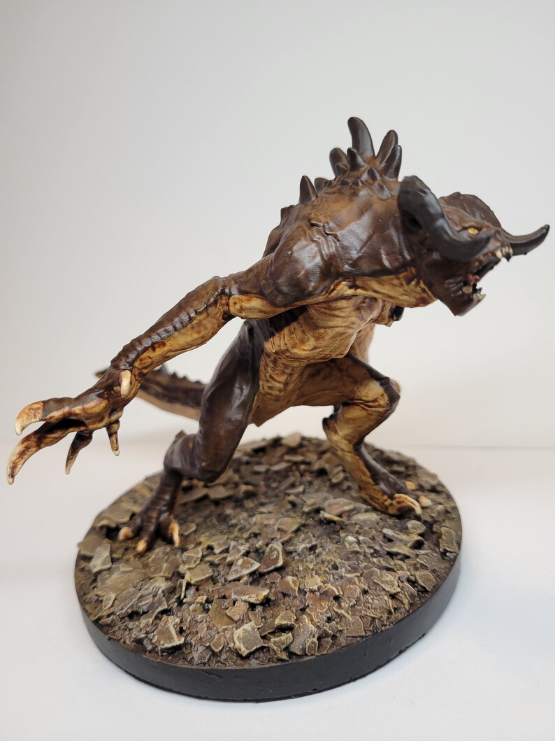 Fallout Inspired Deathclaw Statue - Etsy