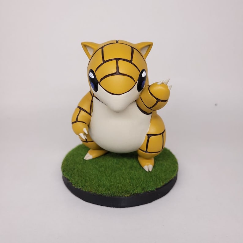 Pokemon Sandshrew Statue - Etsy