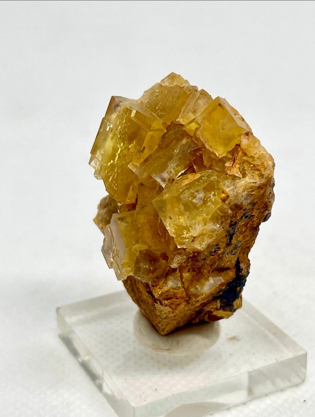 Le Barre Yellow French Fluorite Specimen - Etsy