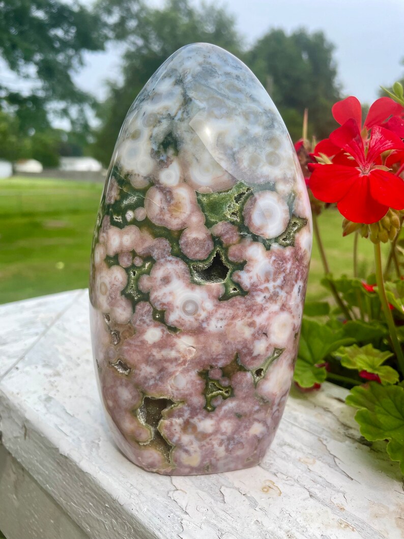 Markdown! 8th Vein Ocean Jasper Free Form / Ocean Jasper Druzy / Vein 8 ...