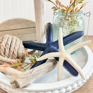 Beach Tier Tray Decor, Starfish Tray Decor, Ocean Decor, Beach Decor ...