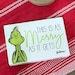Grinch Decor Grinch Wooden Sign Christmas Decor Christmas - Etsy