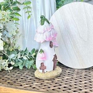 Mini Fairy House, Mushroom House, Pixie Cottage, Beautiful Mini House, Garden Decor, Indoor ...