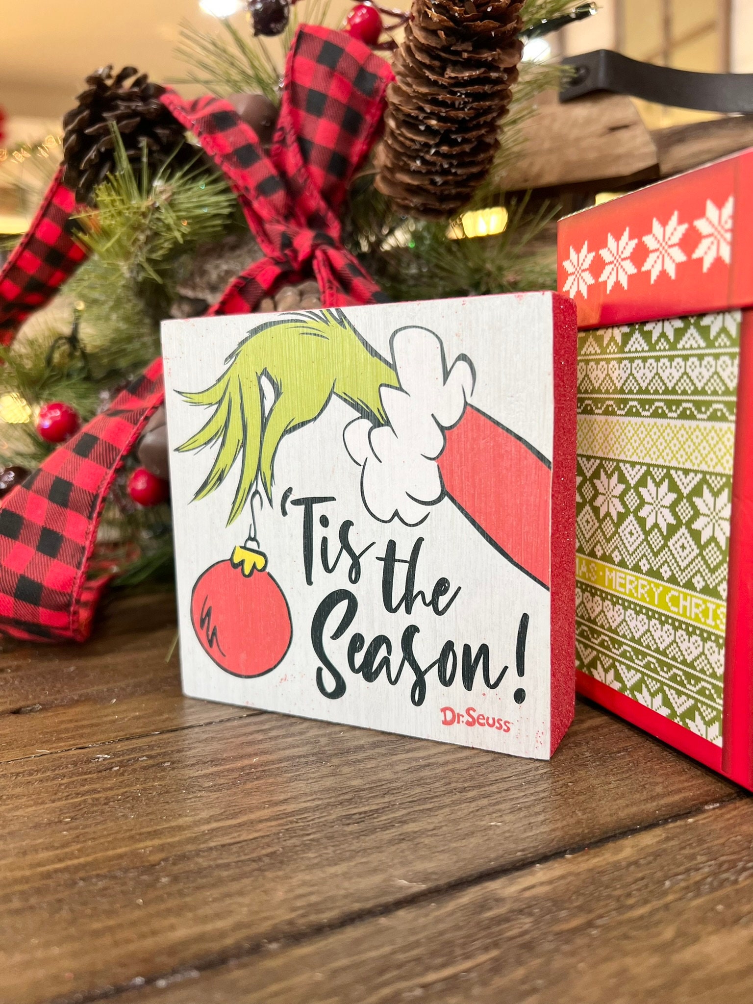 Grinch Decor, Grinch Wooden Sign, Grinch Christmas Decor, Christmas ...