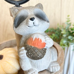 Fall Tiered Tray Decor - Woodland Animal Decor - Shelf Sitters - Etsy