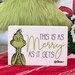 Grinch Decor Grinch Wooden Sign Christmas Decor Christmas - Etsy