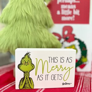 Grinch Decor, Grinch Wooden Sign, Christmas Decor, Christmas Grinch ...