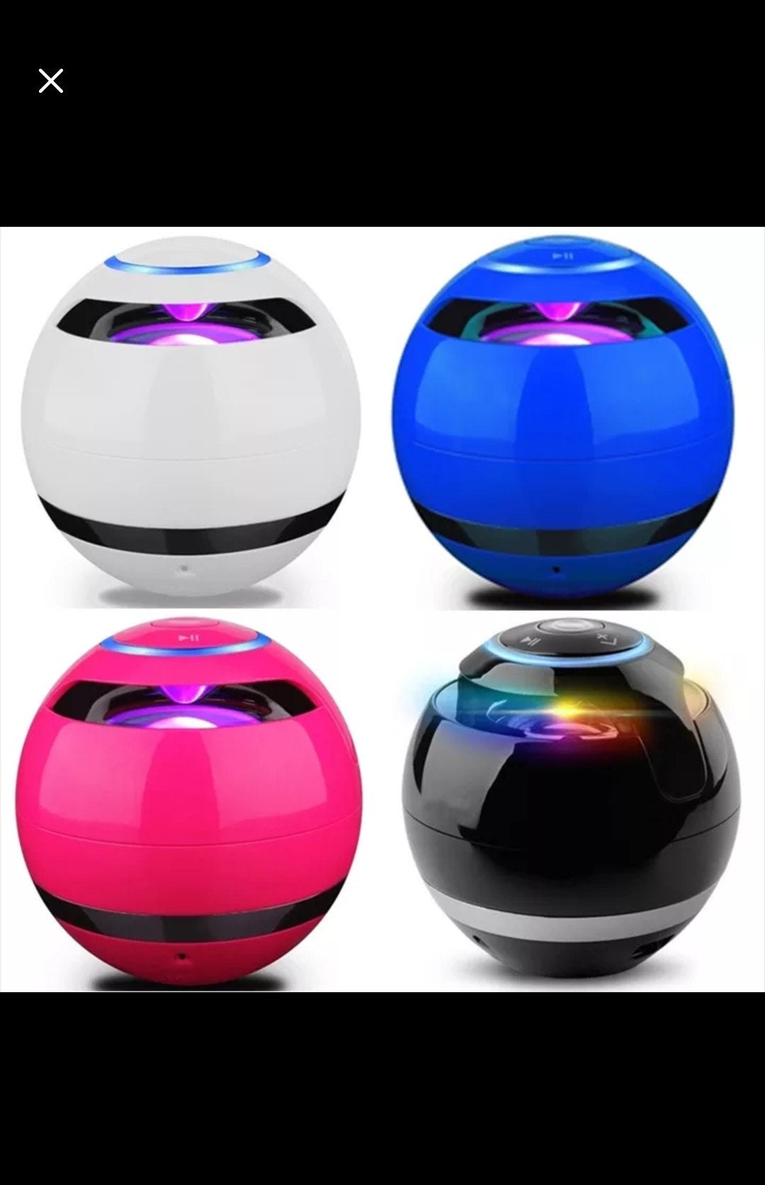 Mini LED Speaker - Etsy