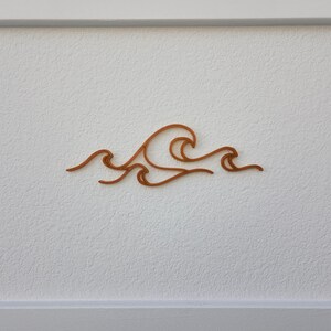Wave Art. Ocean Wall Decor. Beach Decor. Boho Coastal Waves - Etsy