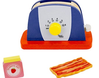 Toy Toaster for Children - Etsy