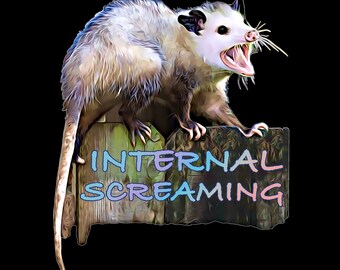 Possum Screaming - Etsy