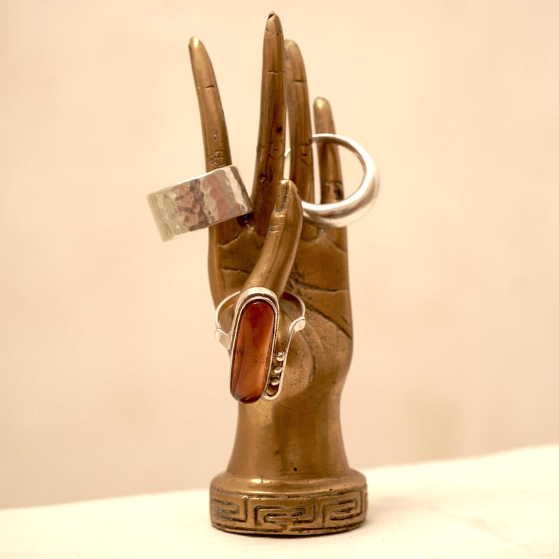 Brass Hand - Etsy