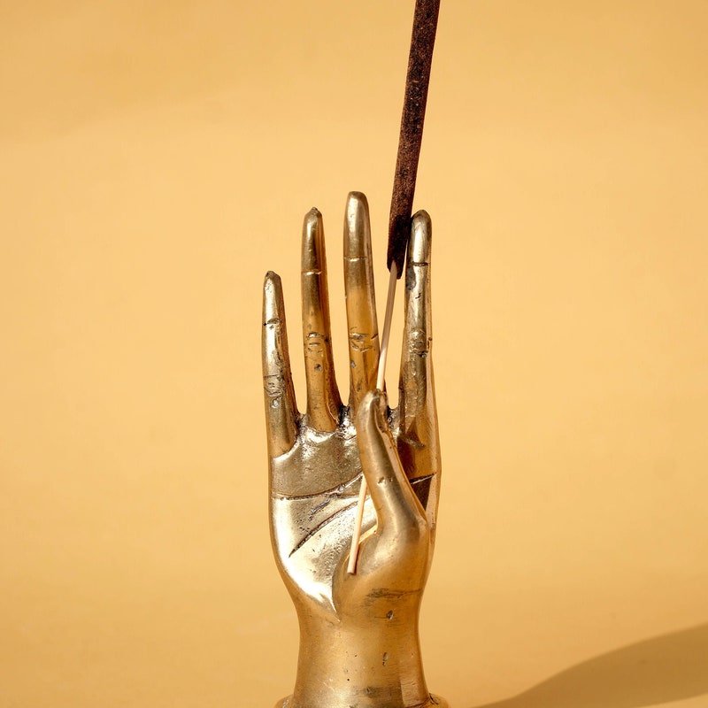 Brass Hand - Etsy