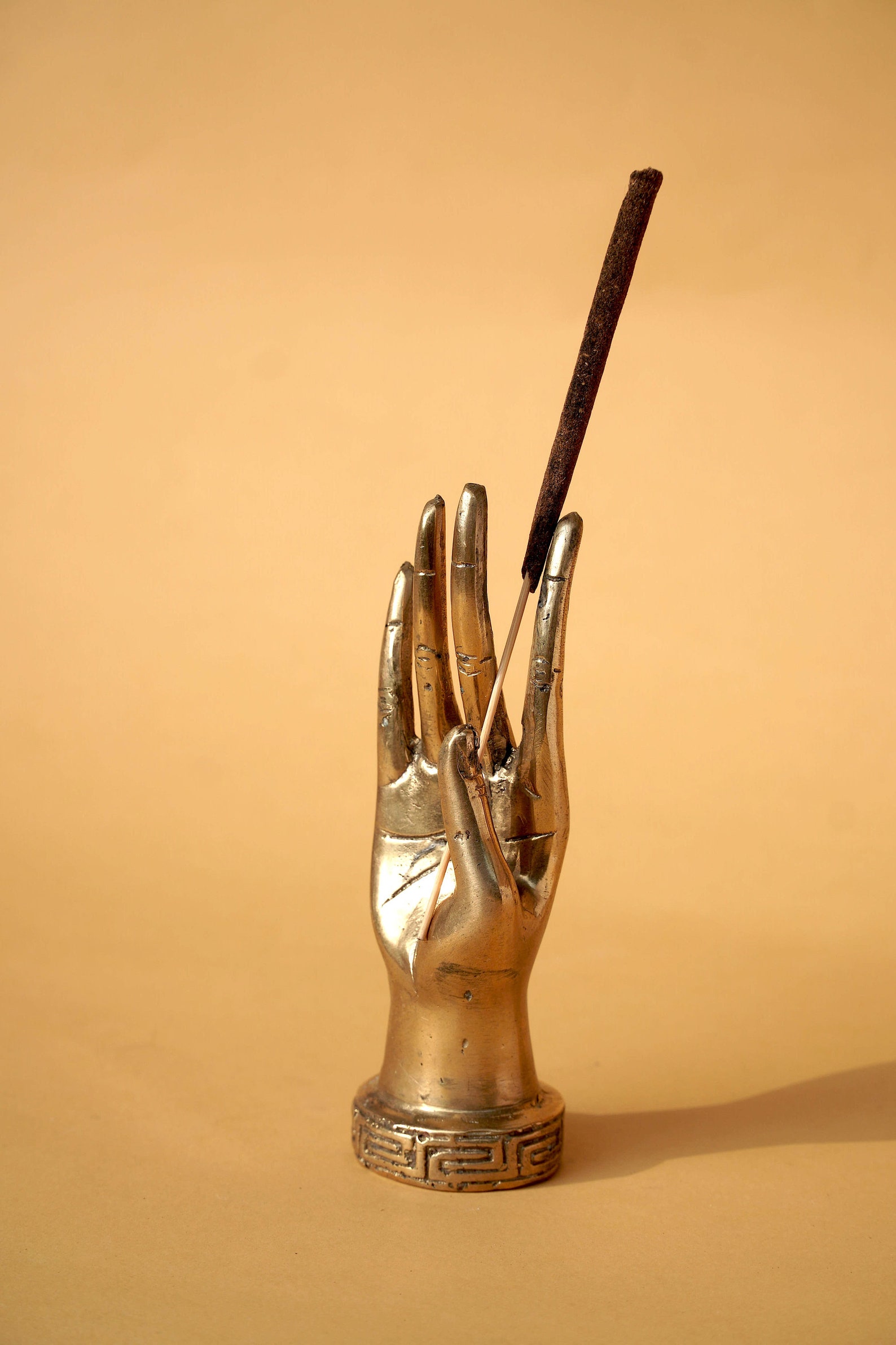Brass Figurine Hand / Brass Bali Business Card Holder - Etsy