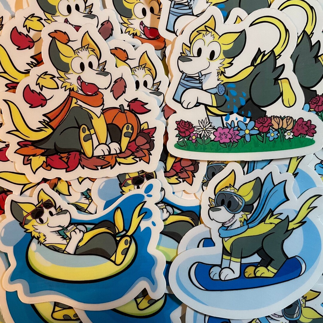 Boltund Season Stickers - Etsy