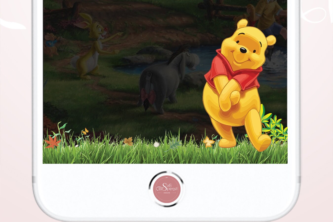 Winnie the Pooh Snapchat Filter, Pooh Bear Themed, Snapchat Geofilter ...