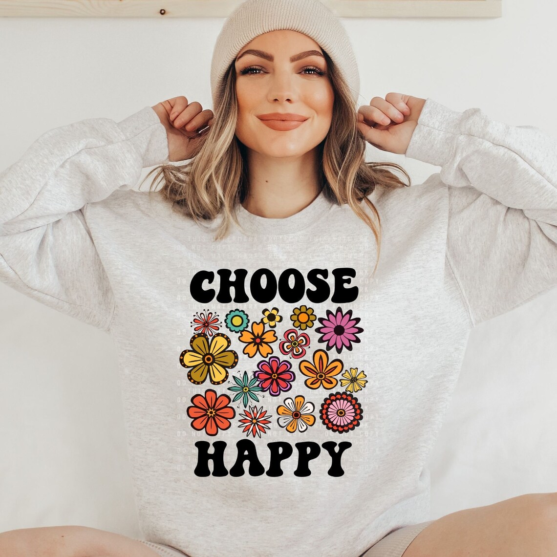 Choose Happy SVG PNG Inspirational Png Self Love Png - Etsy