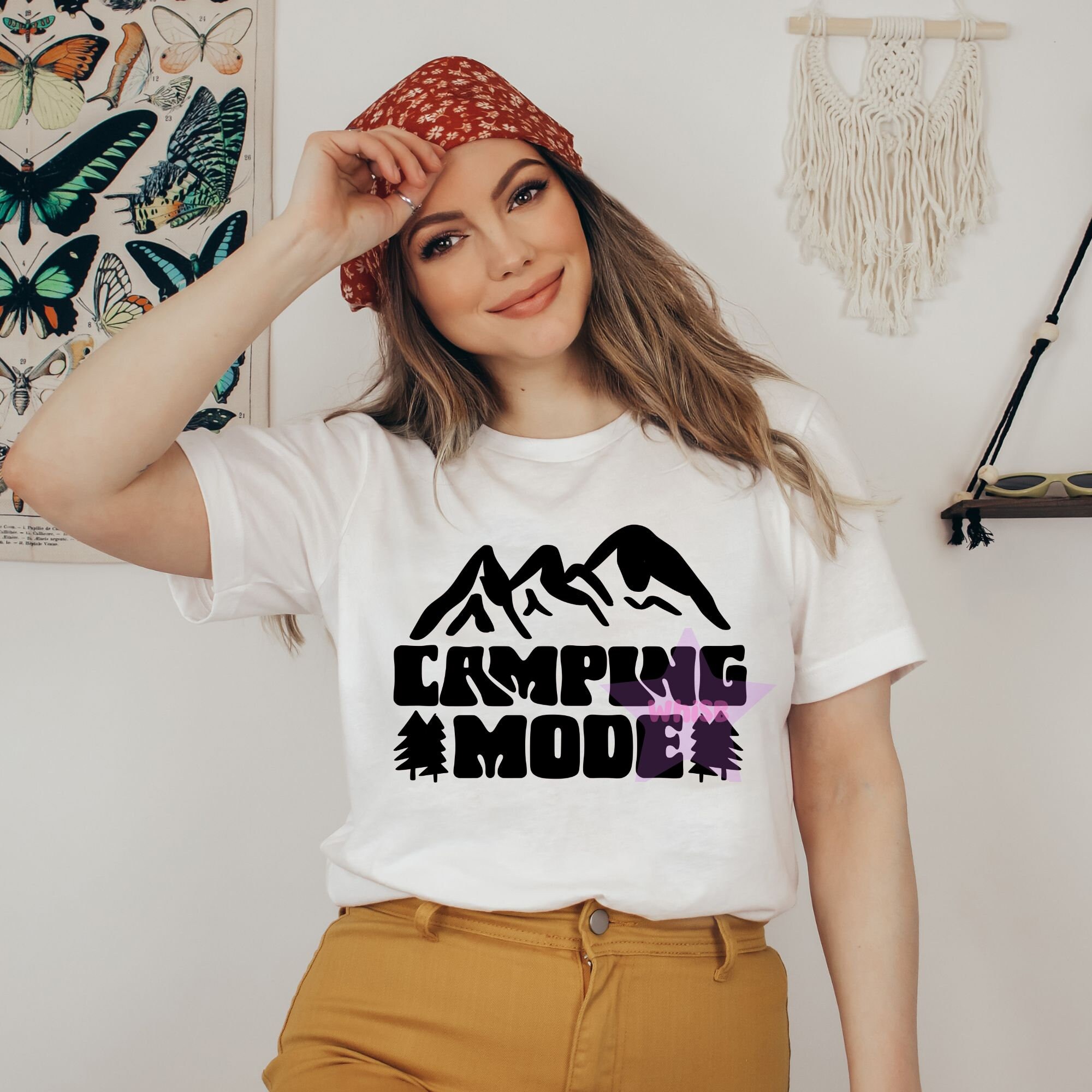 Camping Svg Camping Mode Svg Camping Mom Svg Happy Camper Etsy