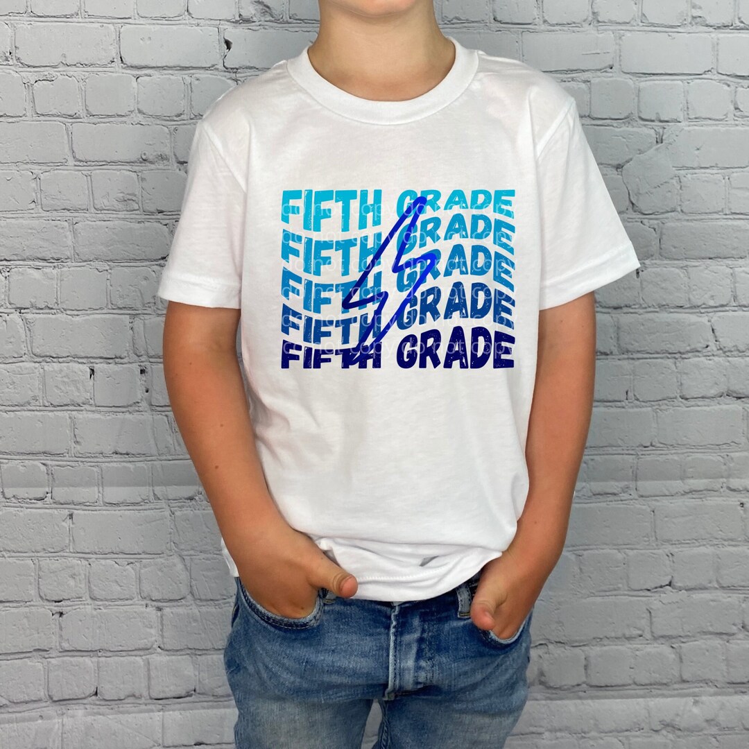 Fifth PNG Image, Back to School Design, Sublimation Designs Downloads ...