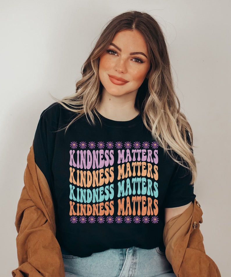 Kindness Png Kindness Matters Png Back to School Png Retro - Etsy