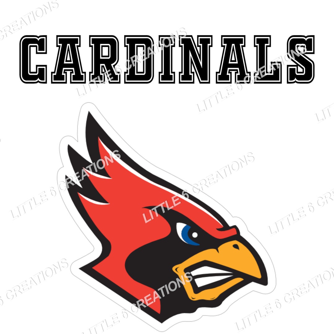 Color Mascot Cardinals - PNG - Etsy