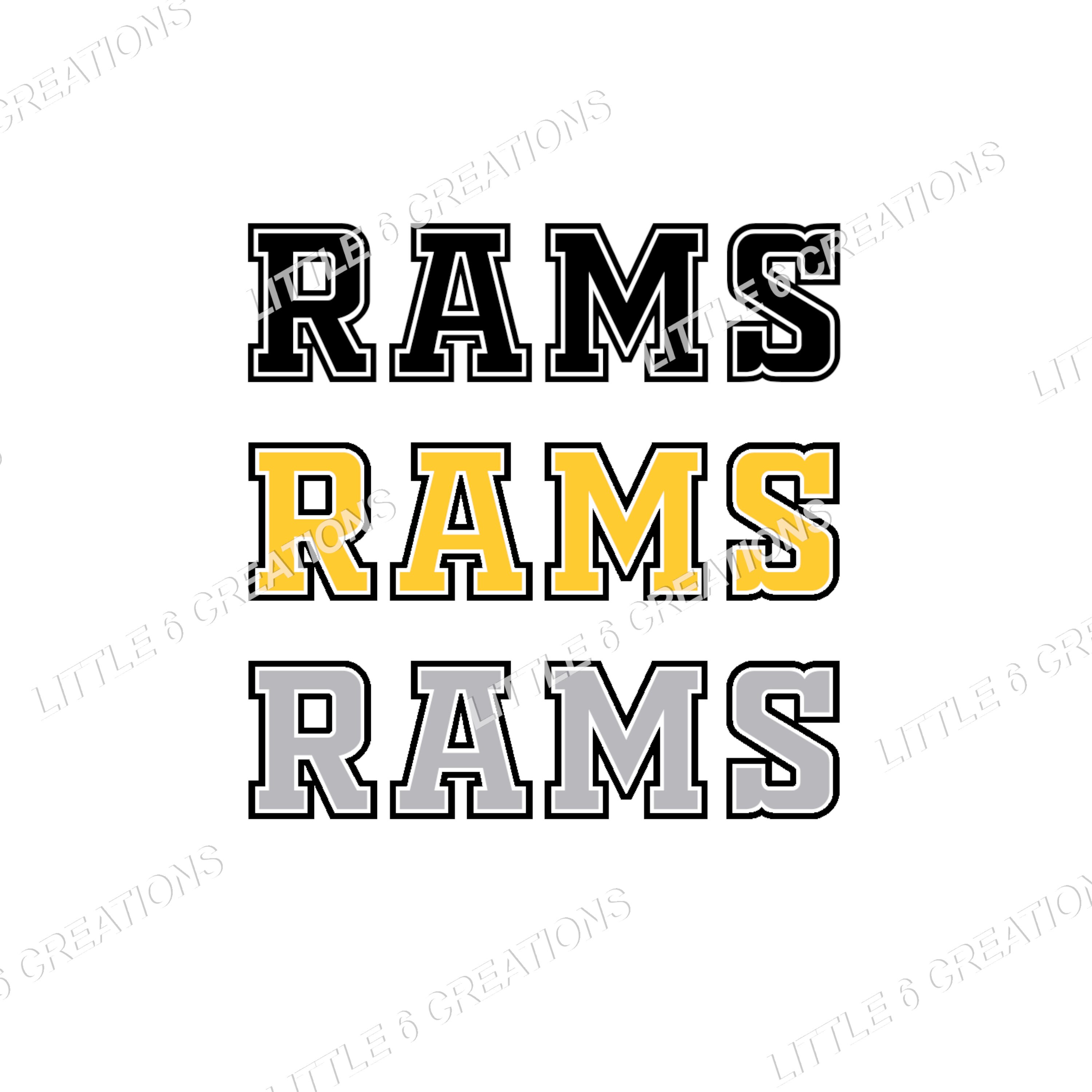 Rams - PNG - Etsy