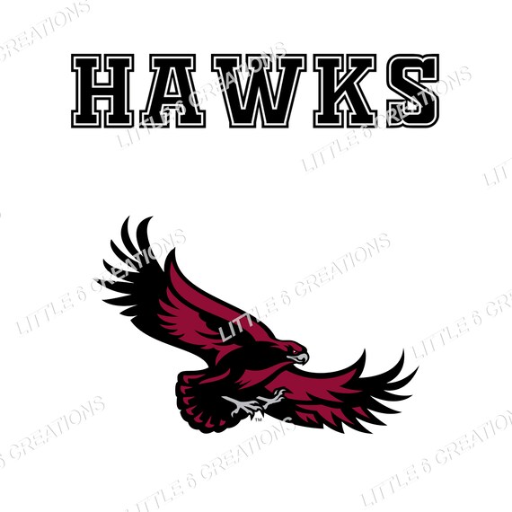 Color Mascot Hawks PNG - Etsy
