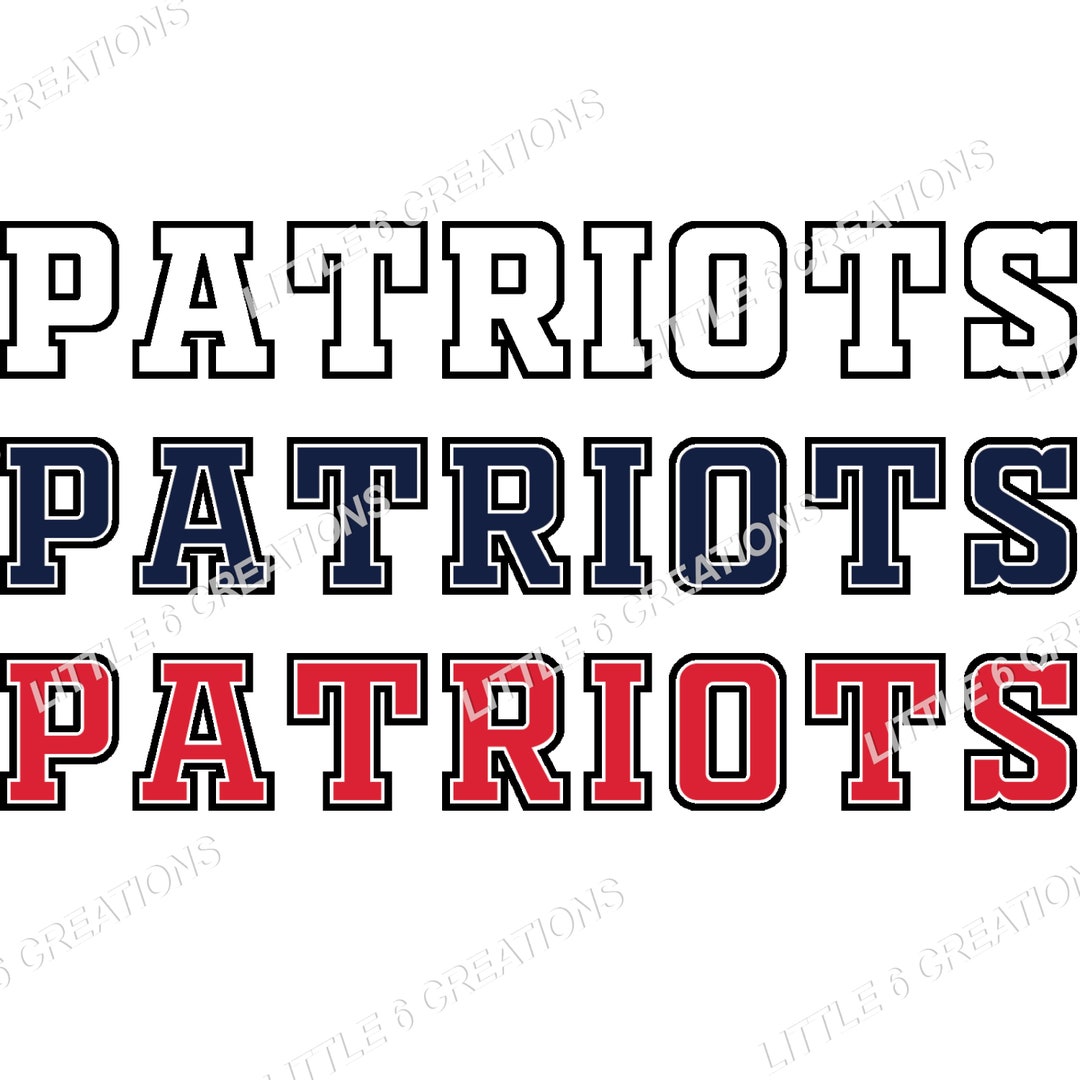Patriots - PNG - Etsy