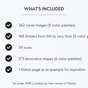 Notion Customization Bundle | Notion Icons, Notion Covers, Notion Dividers, Notion Shapes ...