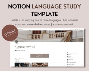 Notion Language Learning Template Learn a New Language With Notion ...