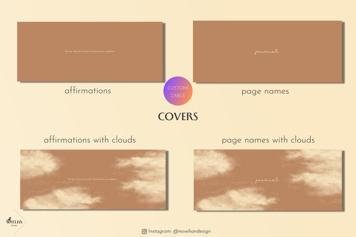 Notion Customization Bundle Notion Icons, Notion Covers, Notion Dividers, Notion Shapes Golden ...