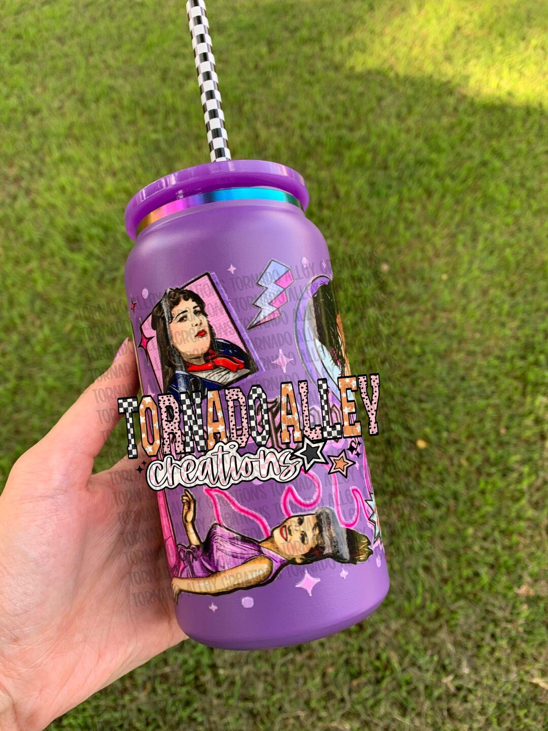 Cute Stainless Steel Can | Purple 16oz Can | Funny Cup | Jail Baby ...
