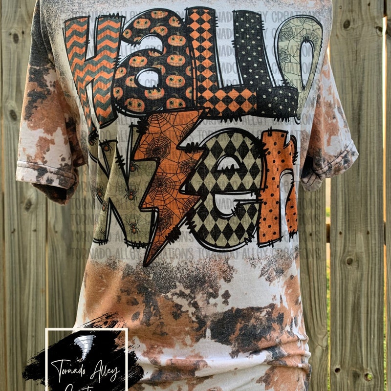 Bleached Shirt - Etsy