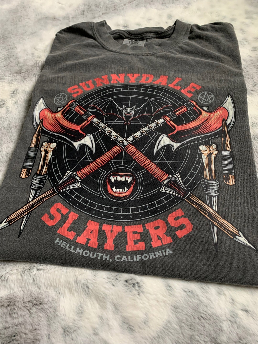 Slayers Spooky Tee Vampires Classic Sunnydale Cozy Sweatshirts Halloween Soft Tees - Etsy