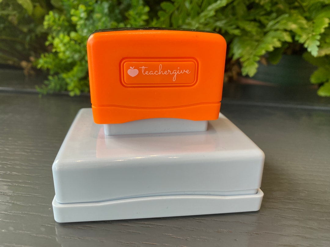 Teacher Name Custom Name Stamp Signature Calligraphy Selfing-inking ...