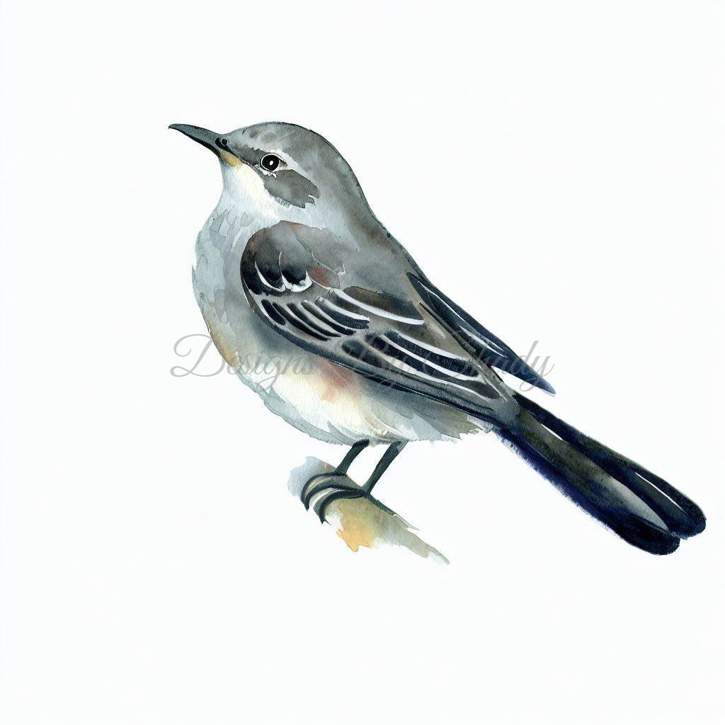 20 Mockingbird Clipart Pngs Stickers, Commercial Use Digital Download ...